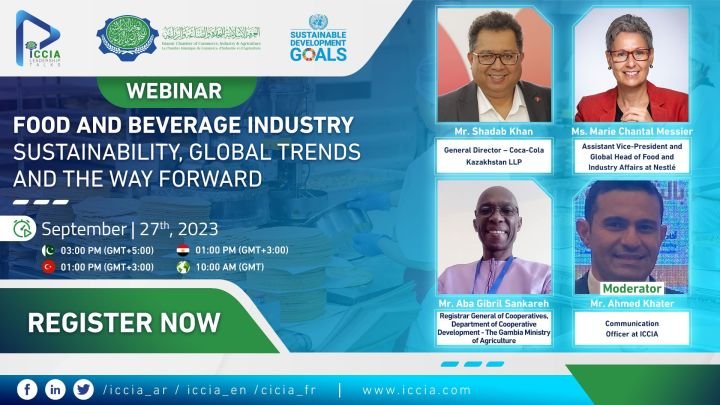 ICCD’s webinar “Food and Beverage Industry: Sustainability, Global ...